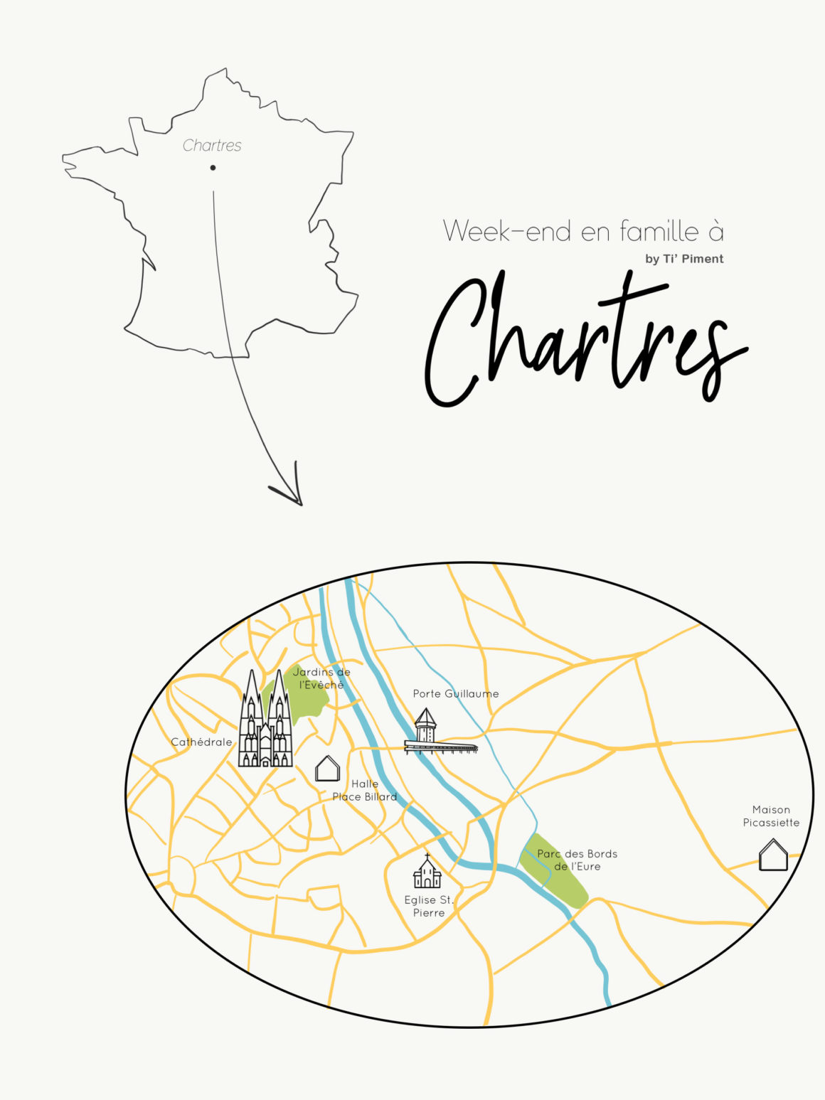 Week-end en famille à Chartres en Lumières - Ti' Piment